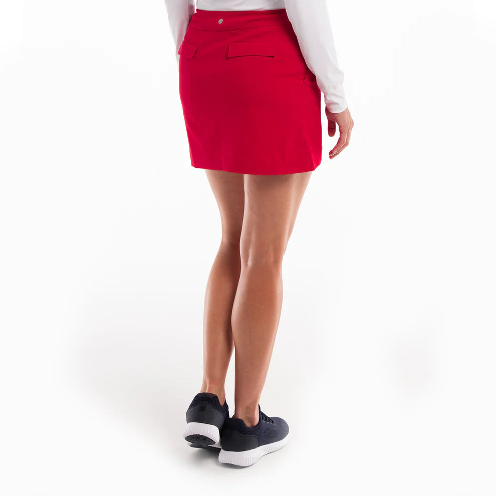 EP NY 16 1/2" Tech Stretch Skort Candy Apple 1630 – Peanuts and Golf