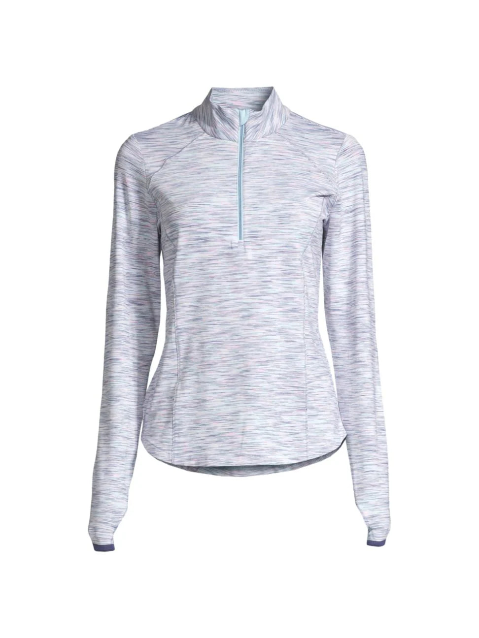 Zero Restriction Shae Zip Mock - Heavenly – Peanuts and Golf