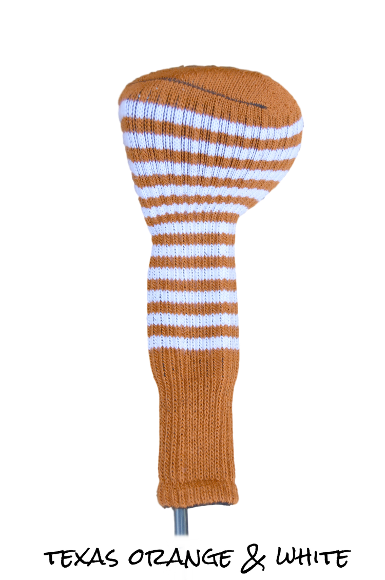 Orange Club Sock Golf Headcovers | Peanuts and Golf