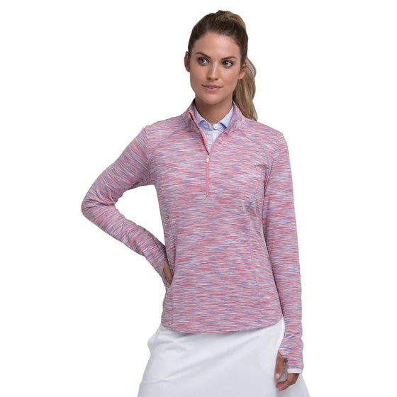 Zero Restriction Shae Zip Mock - Calypso – Peanuts and Golf